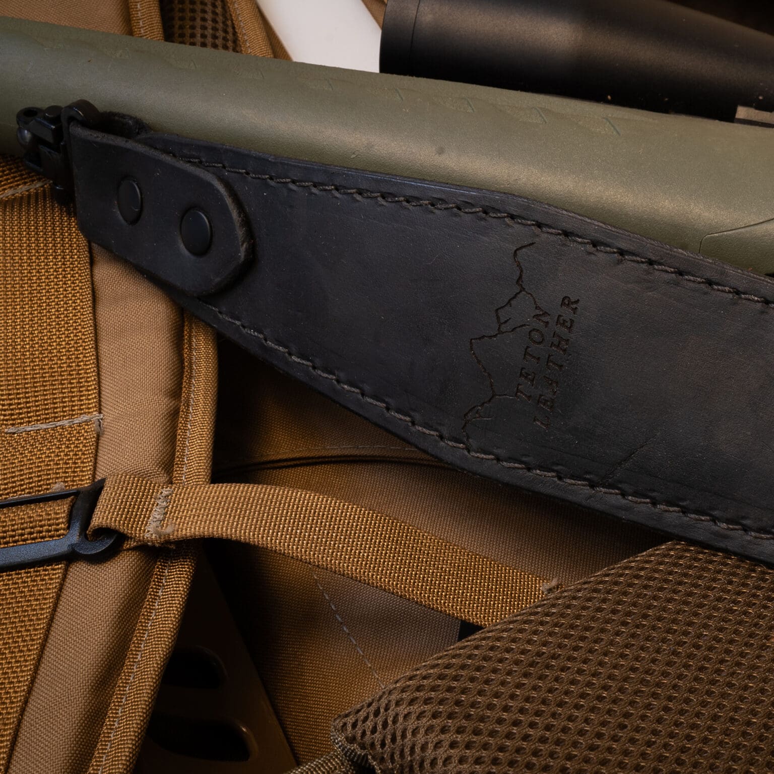 Teton Leather Rifle Sling - Western Hunter